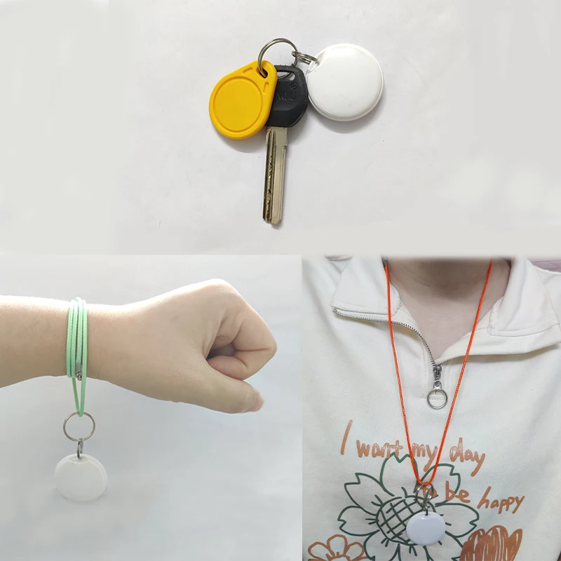 Abs Portable Dia 35mm Gps Locator Button Battery Bluet+map Technology ...