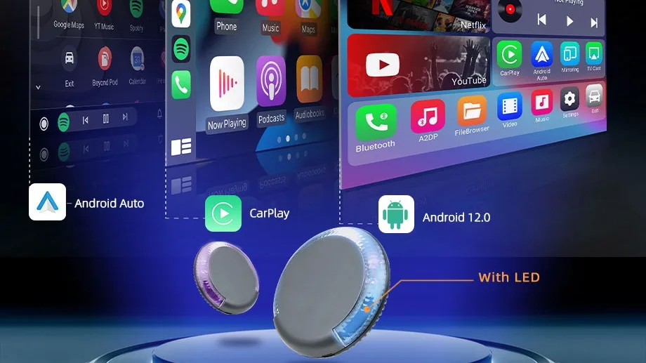 Oem Carplay Android 11.0 System Multimedia Video Large Memory Auto ...