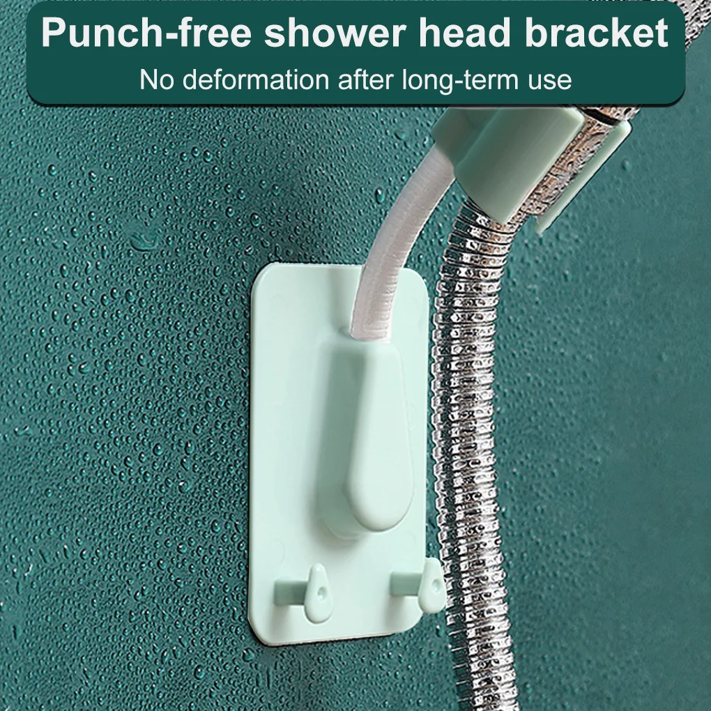 Adjustable Self-adhesive Shower Head Bracket Wall Bracket,Bathroom With ...