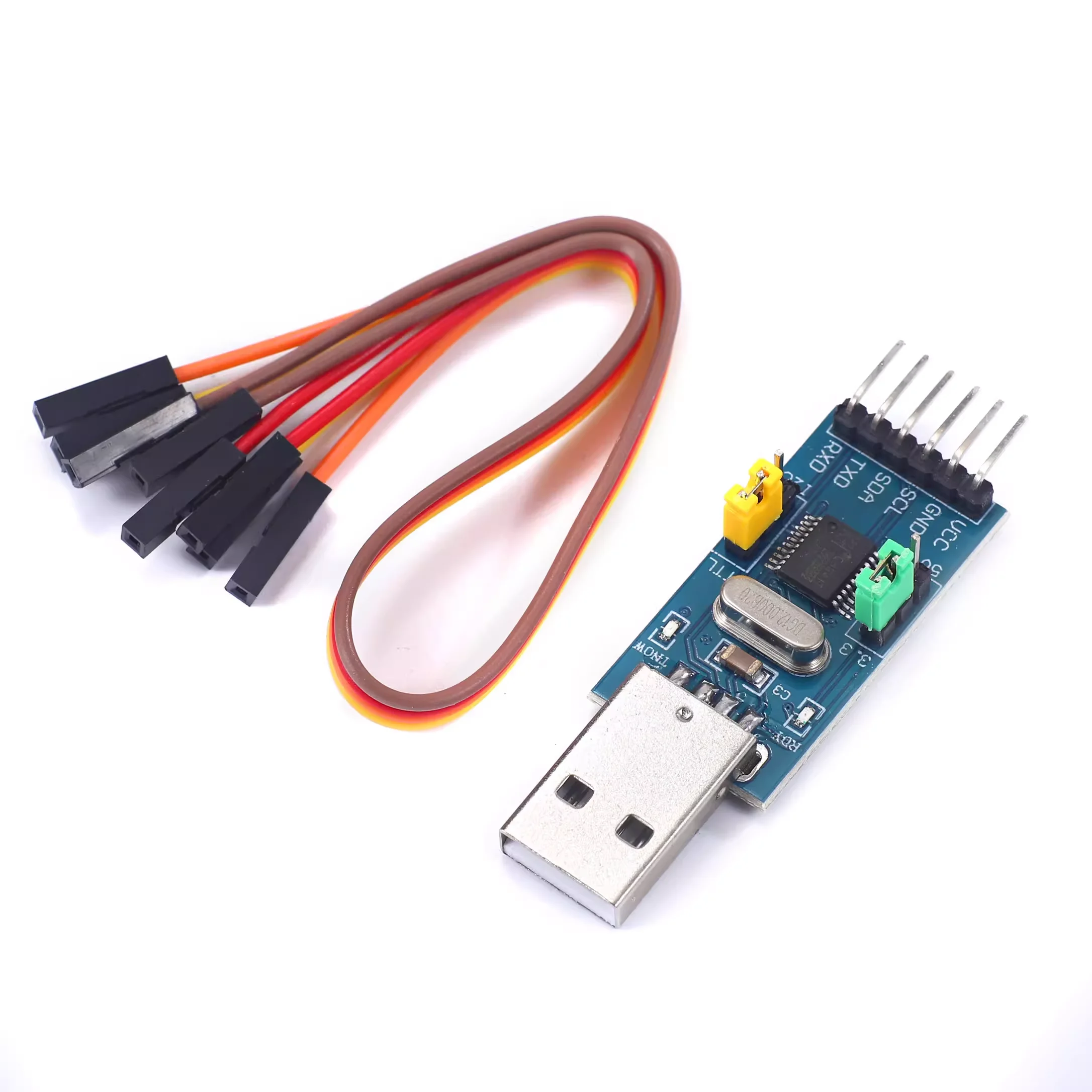 Ch341t 2-in-1 Module Usb To I2c Iic Uart Usb To Ttl Microcontroller ...