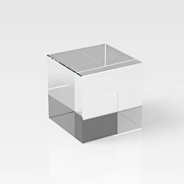 Custom Clear Solid Acrylic Cube Block Square Acrylic Goods Display Blocks Acrylic Jewelry ...