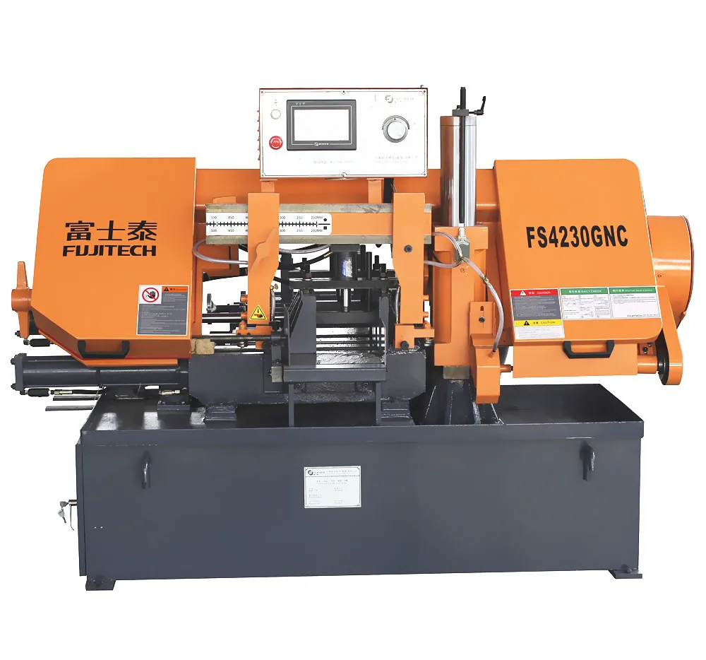 Fujitech Full Automatic Band Saw Machine for Cutting Metals