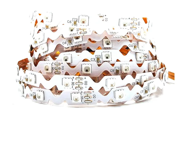 S Shape Bendable Addressable Led Strip Tape Light For Digital Led ...