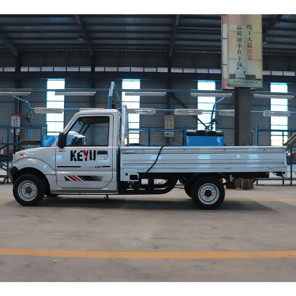 Keyu Rear Mounted Small Electric Pickup Car Adult Vehicle Truck Small ...