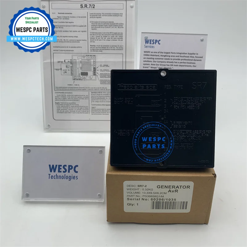 Generator Automatic Voltage Regulator Sr7 Sr7-1 Sr7/1 Sr7-2 Sr7/2 Sr7 ...