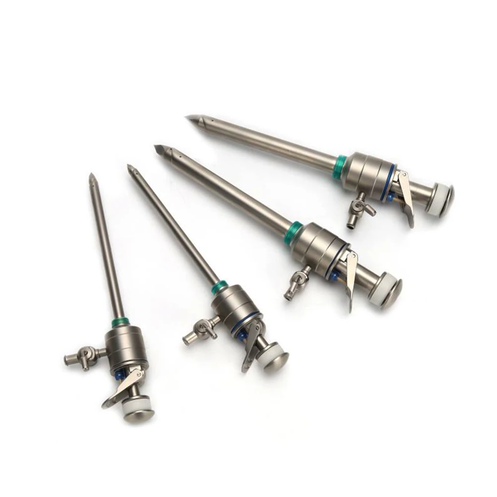 Laparoscopic Reusable Surgical Magnetic Trocar Trocars 5mm 10mm ...