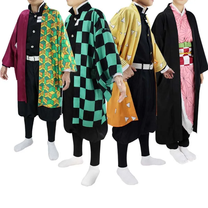 Kids Anime Kimetsu No Yaiba Kamado Nezuko Kimono Anime Demon Slayer ...