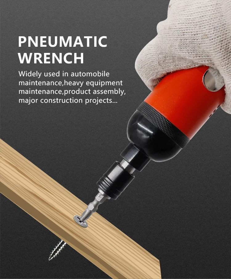 Torque Straight Air Screwdriver Pneumatic Professional Screwdrivers ...