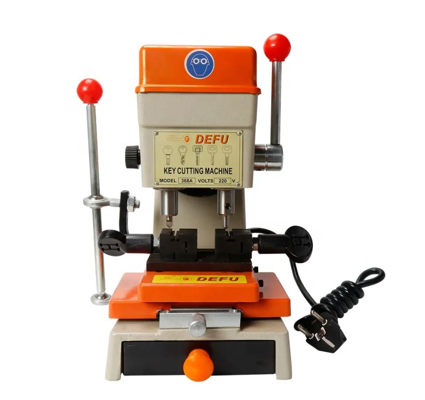 Defu 368A Vertical Key Cutting Machine 180w for 110V and 220V Key ...