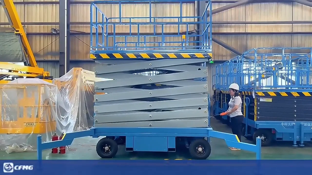 Sell Scissor Electric Hydraulic Lifting Platform 8 Meters 10 Meters 16 ...