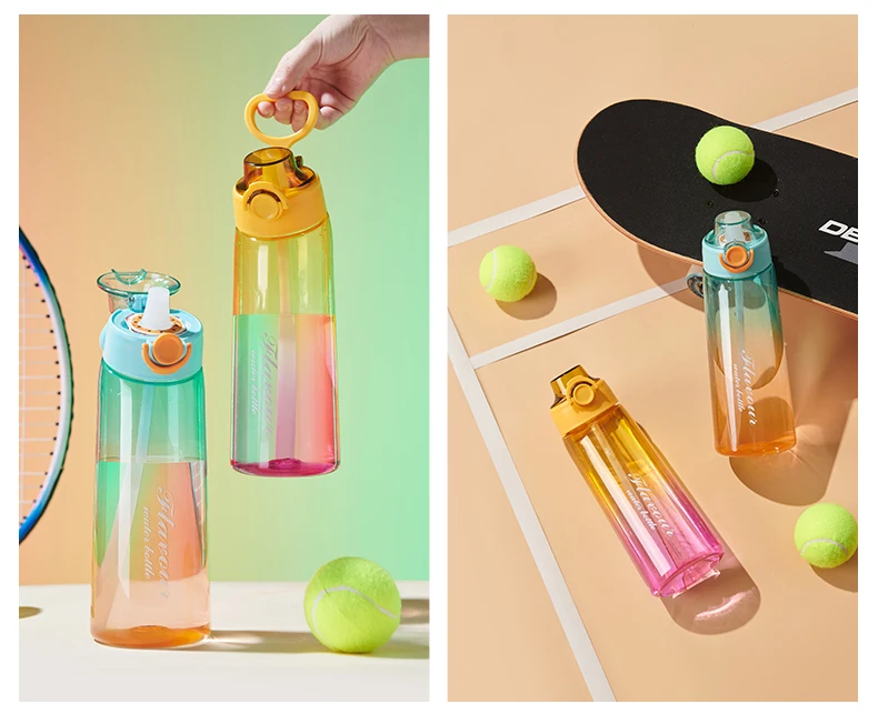 Flavored Water Bottle With Flavour Pods Air Water Up Bottle Frosted ...