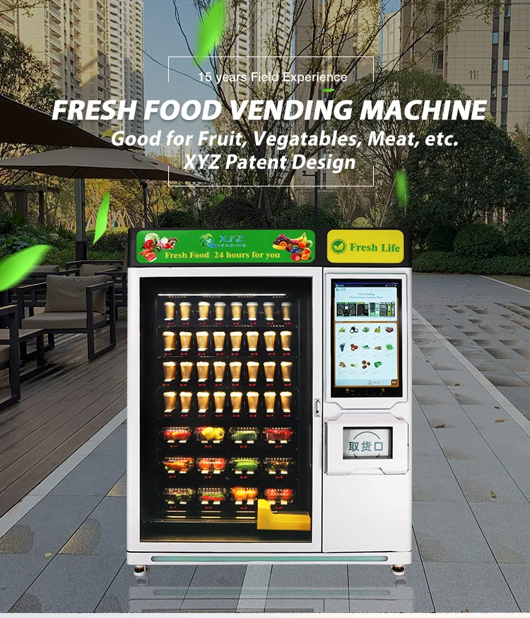Xyz 24 Hours Self Service Store Vegetables Fruit Egg Automatic Fresh ...
