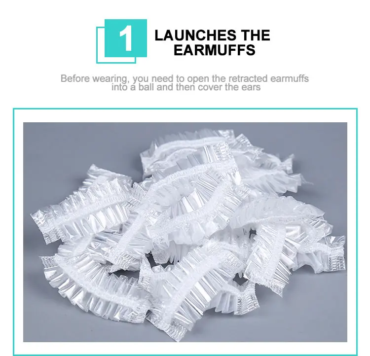 Wholesale Disposable Earmuffs Earmuffs Frame Shower Waterproof Hair Dye ...