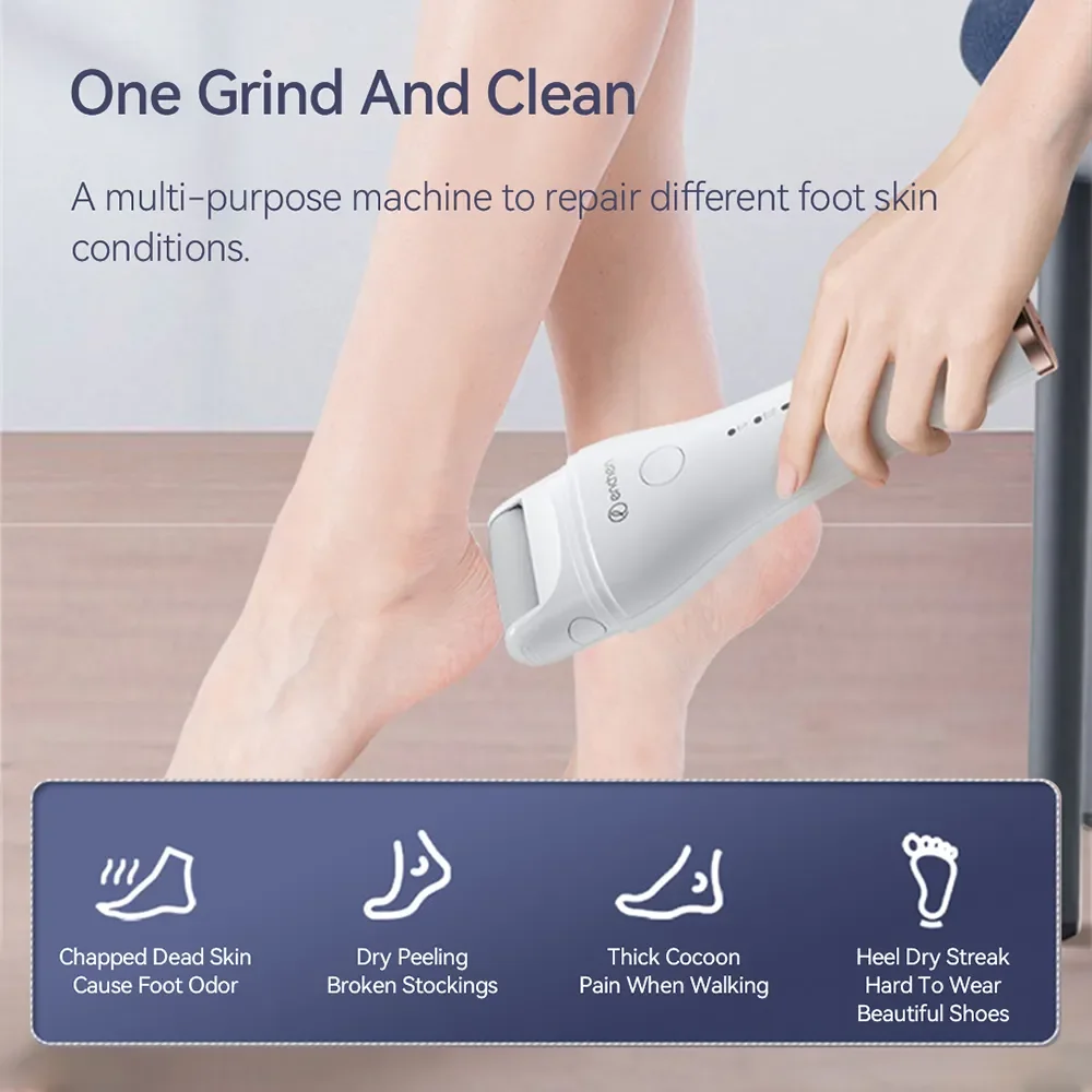 Global Enchen Electric Foot Grinder Ipx6 Waterproof Foots Rechargeable ...