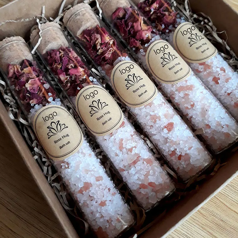 Baby's Gift Set - Luxury Soaking Bath Salts with Fizzies