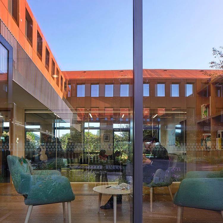 Rust Wall Cladding Steel Corten Steel Cladding Metal Curtain Wall - Buy ...