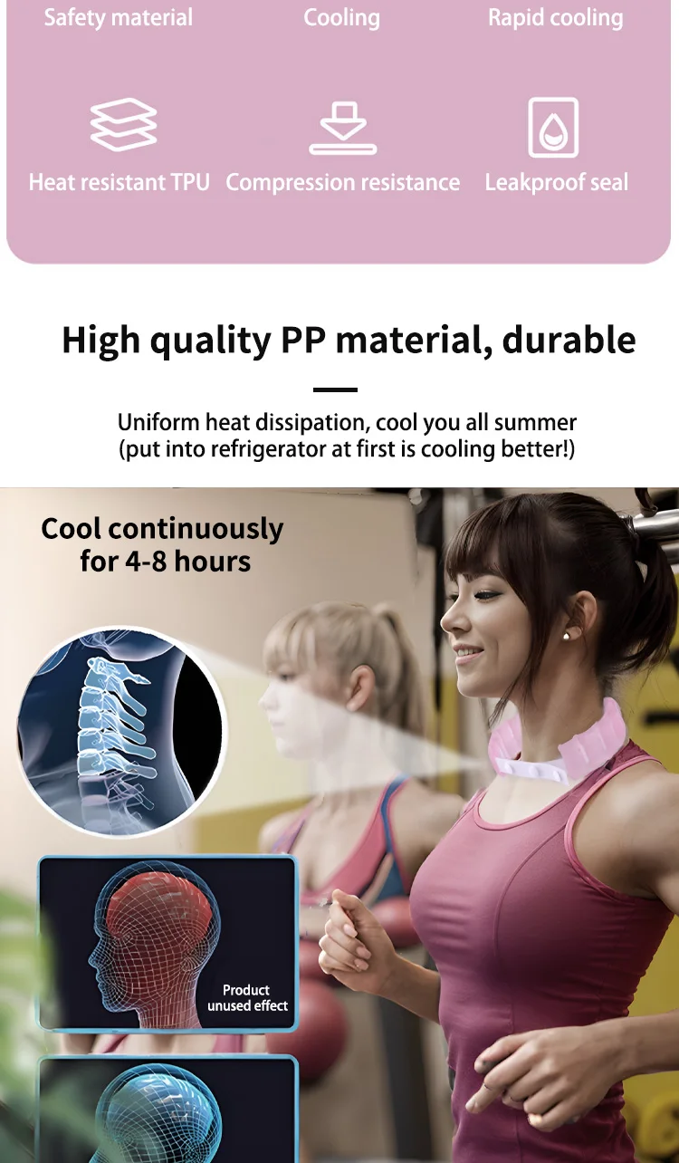 Japan Hot Sales 2024 Bio-Based Pcm Neck Cooler Tube Magic Smart Ice ...