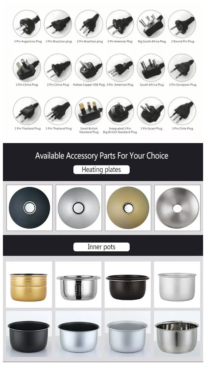 High Quality 1.8 L New Arrival Personal Electric Skillet Hot Pot Multi ...