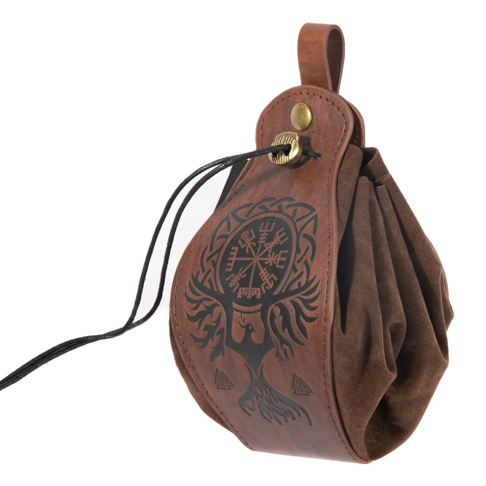 Medieval Viking Money Pouch Bag Cosplay Hangable Belt Waist Bag Unisex ...