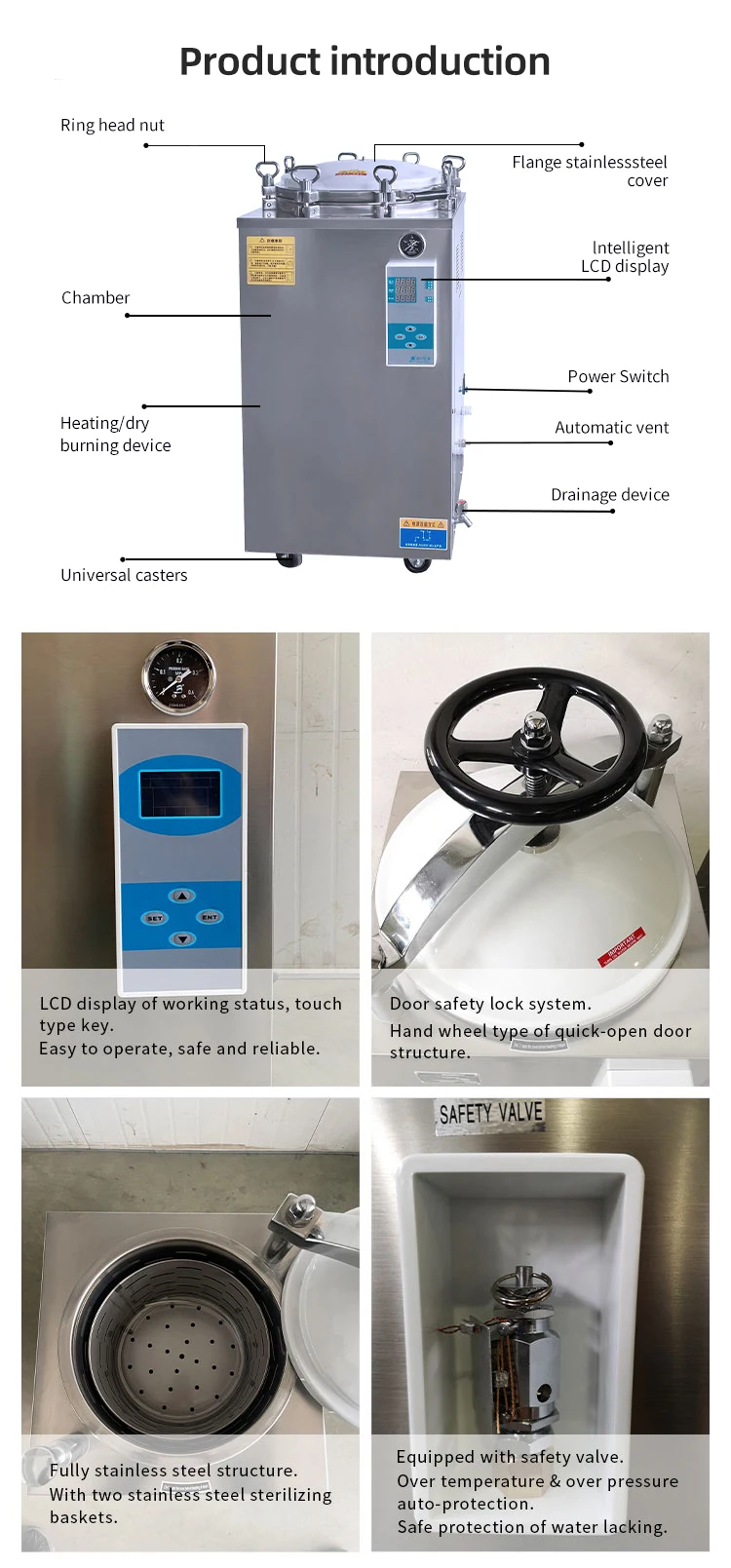 Hot Sale Industrial Autoclave 1000l Machine High Pressure Bottle ...