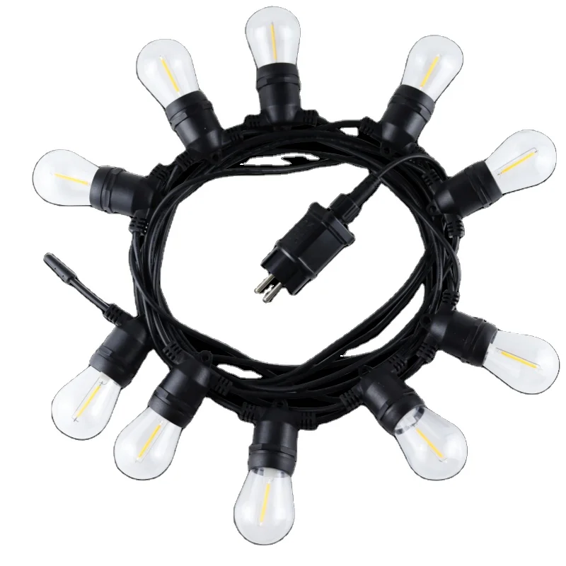 Beams S14 Bulb Solar Led Weatherproof Outdoor String Lights With Solar ...
