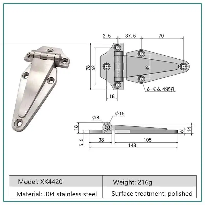Stainless Steel Door Hinges for Durable and Stylish Solutions