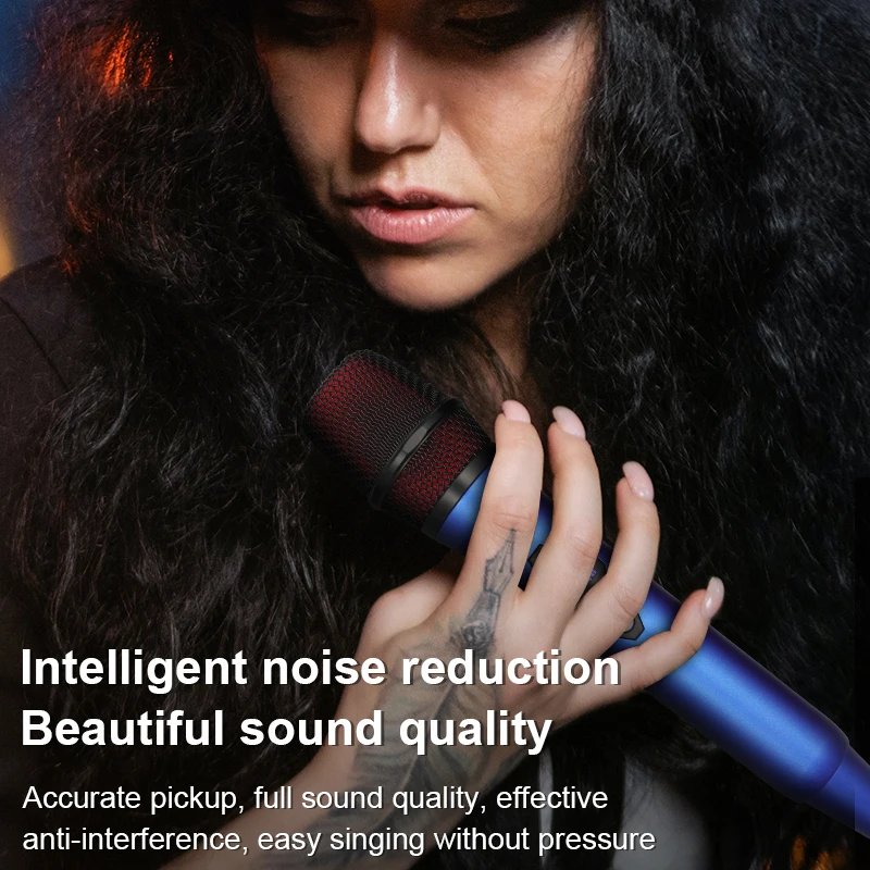 Isonger Dual Professional Wireless Microphone Outdoor Event Sound ...