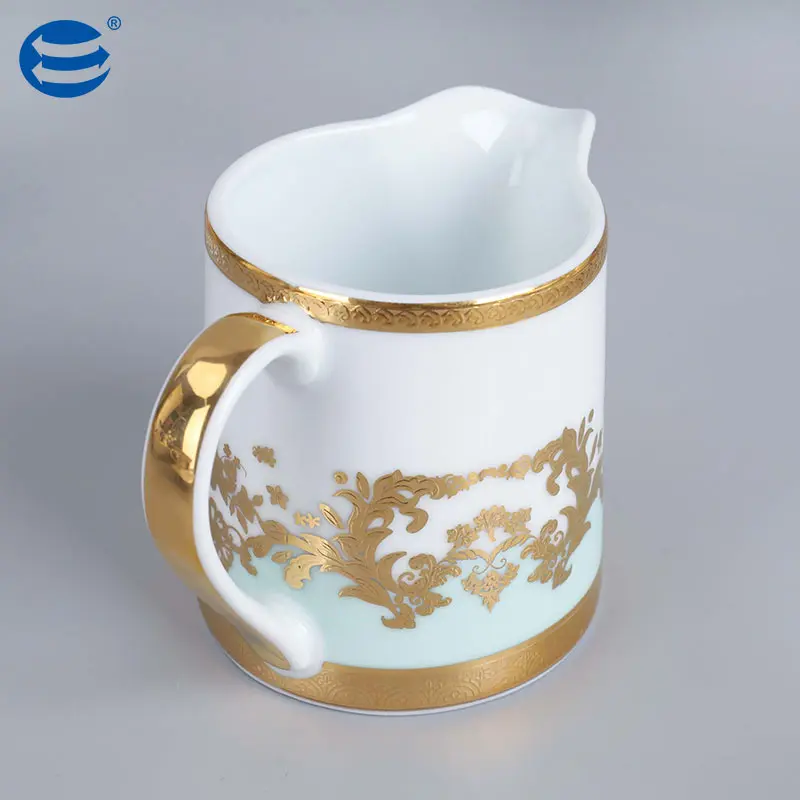 Luxury Golden Porcelain Dinnerware Sets - Elegant & Durable