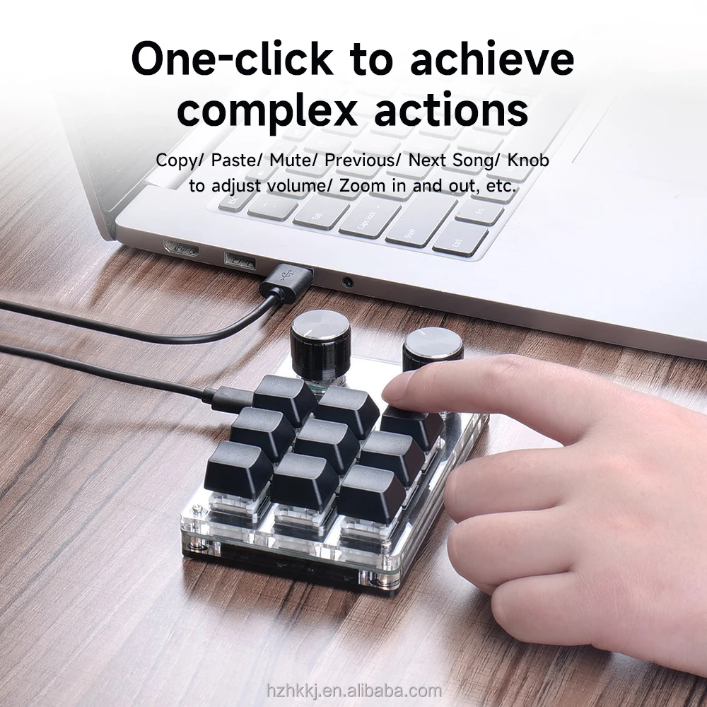 Sikaicase Drop Shipping Programming Macro Knob Keyboard