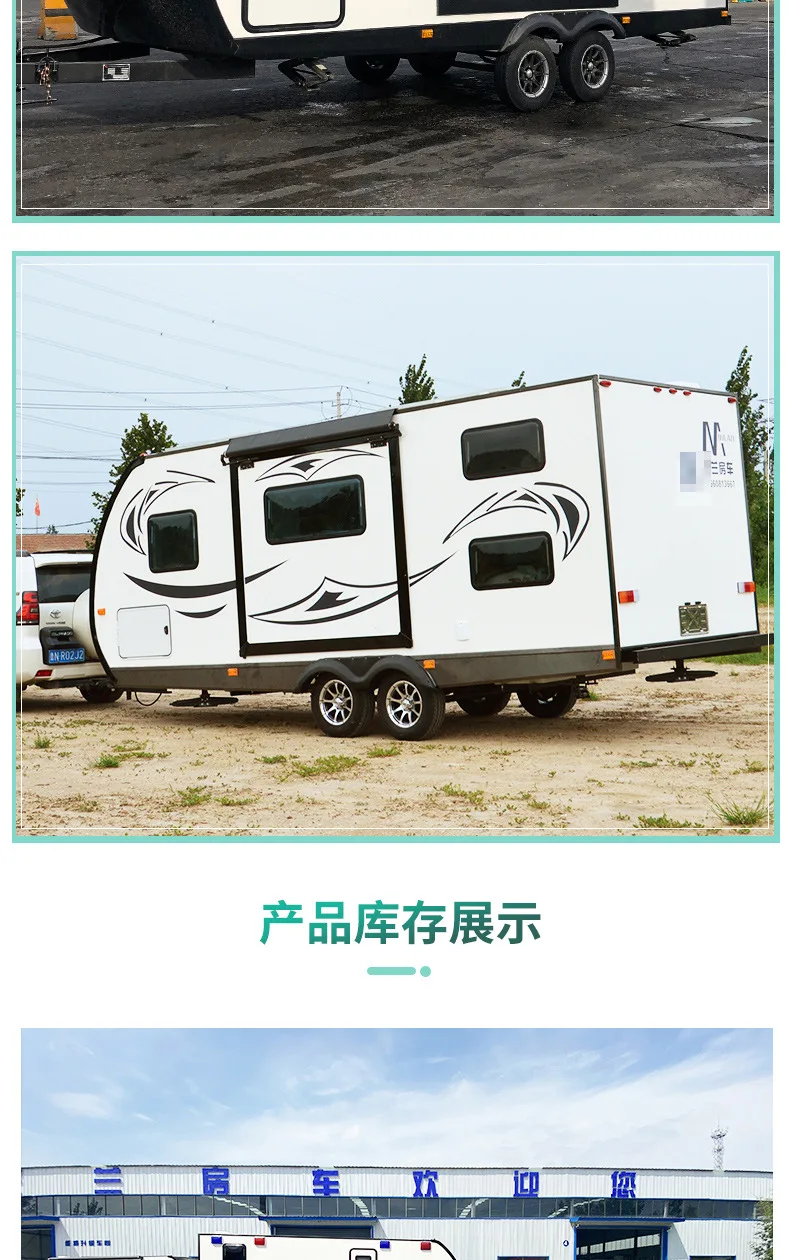 Outdoor Camper Trailer,Rv,Rv,Mobile Cabin Towing Camper,License Plated ...