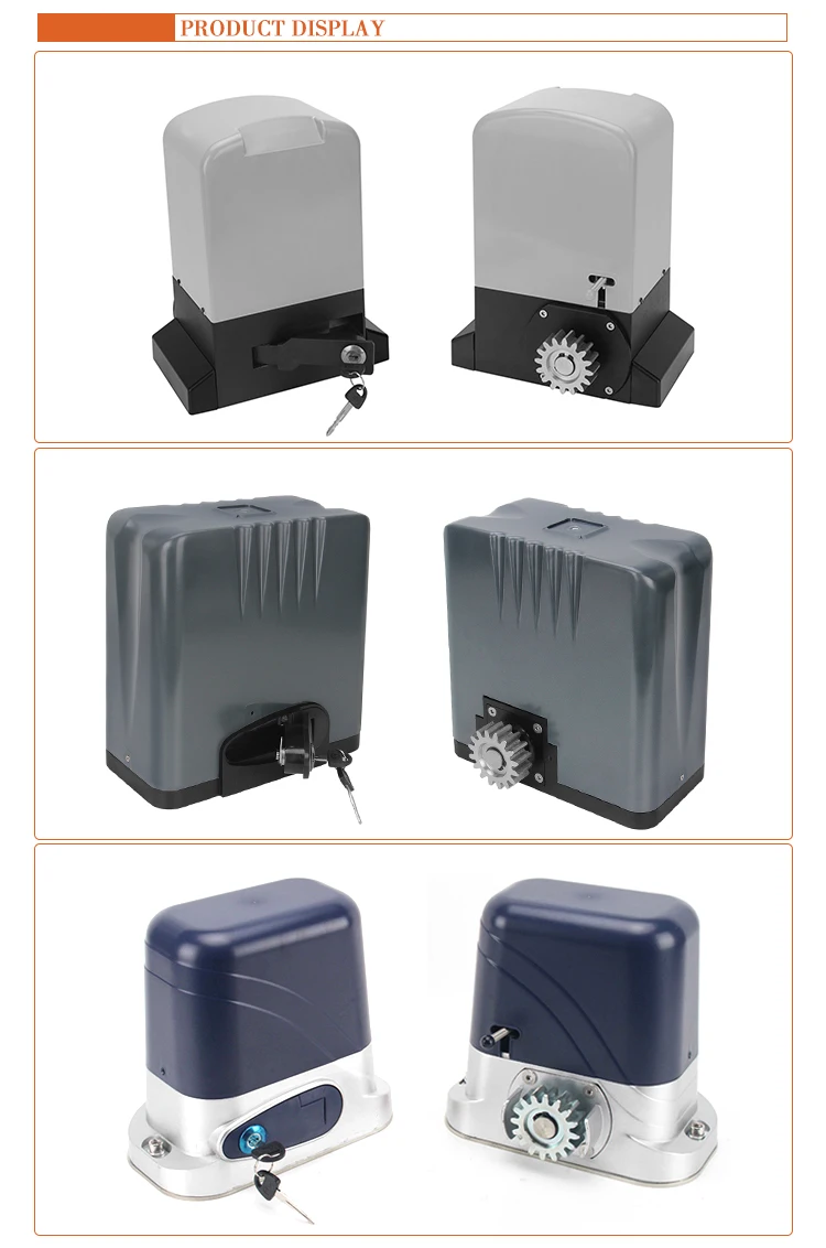 Auto Sliding Gate Motor 50庹kg 24v Dc Motor with Wifi