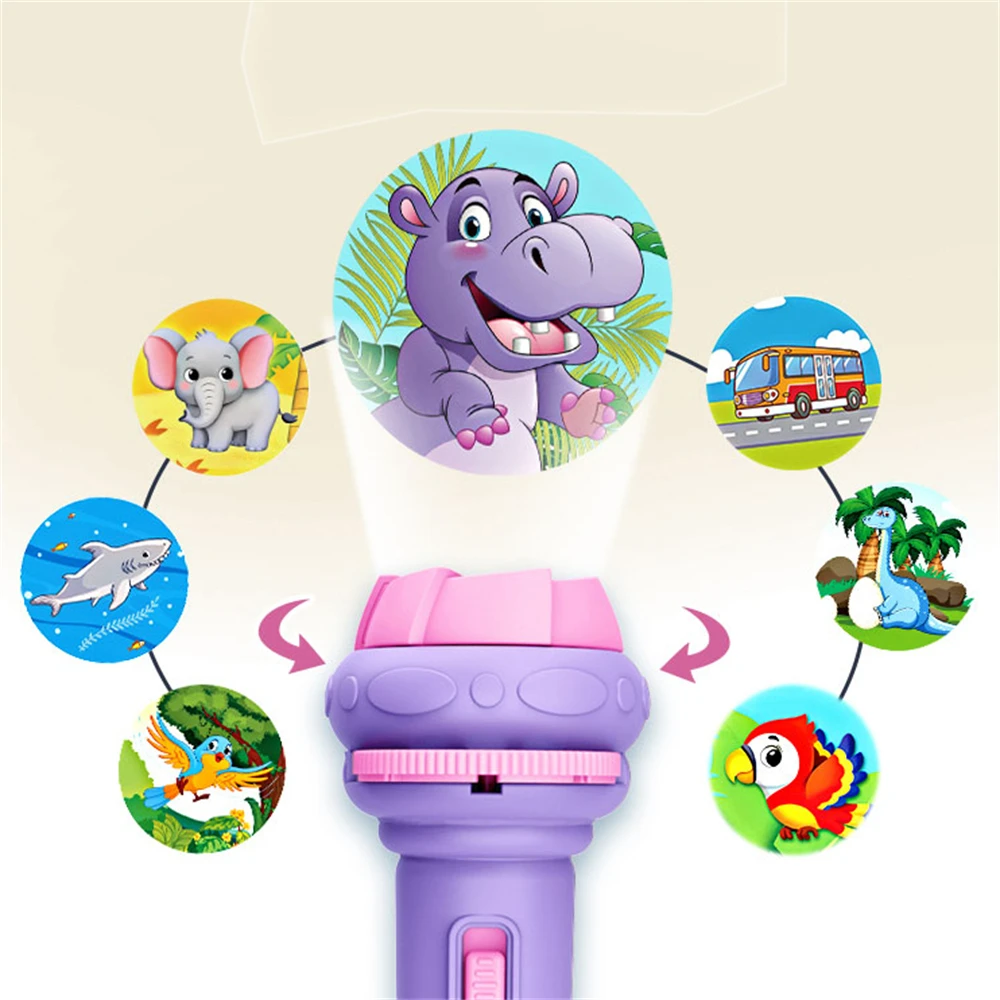 Children Funny Early Education Cognitive Animals Pattern Projection ...