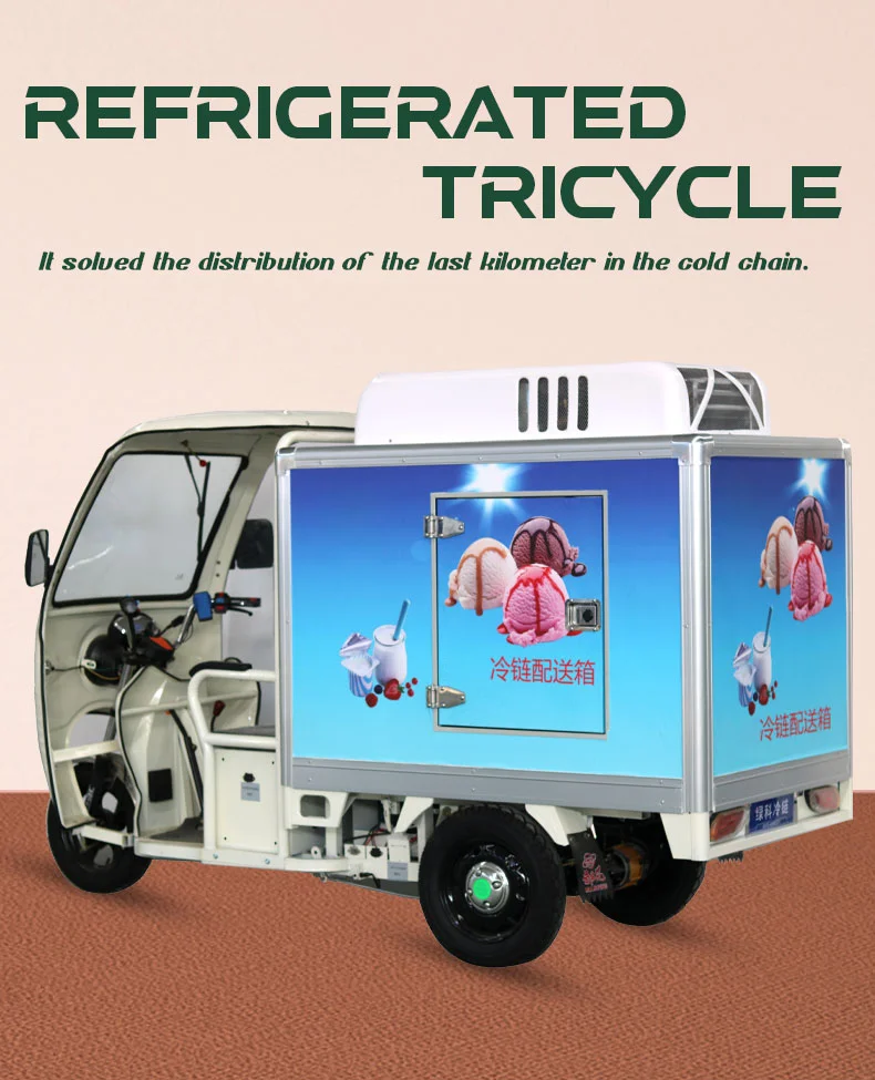 Refrigeration Freezer Electric Tricycle - Perfect for Cargo