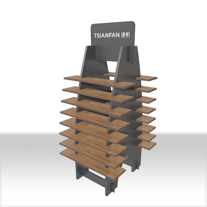 Tsianfan custom laminate flooring hardwood stand ceramic tile display ...