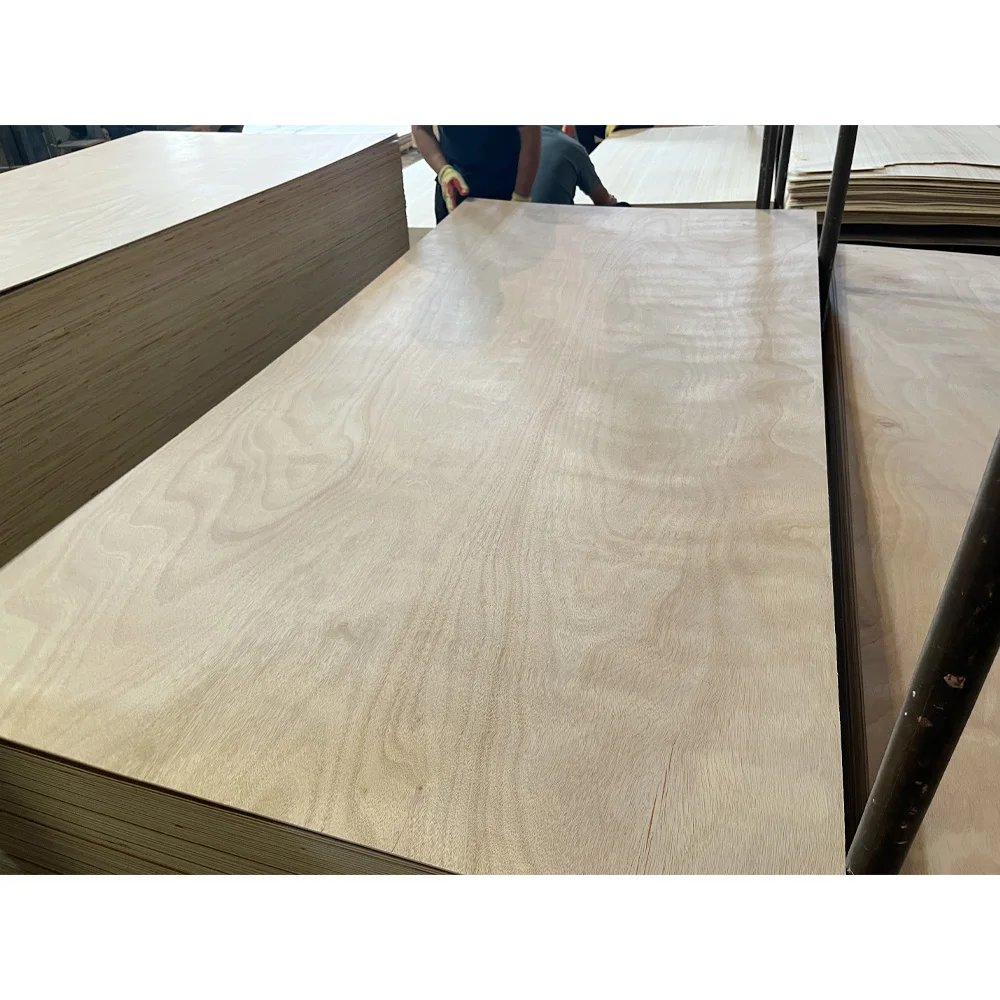 Hardwood Plywood Triplay Wooden Tropical Okoume Bintangor Plywood ...
