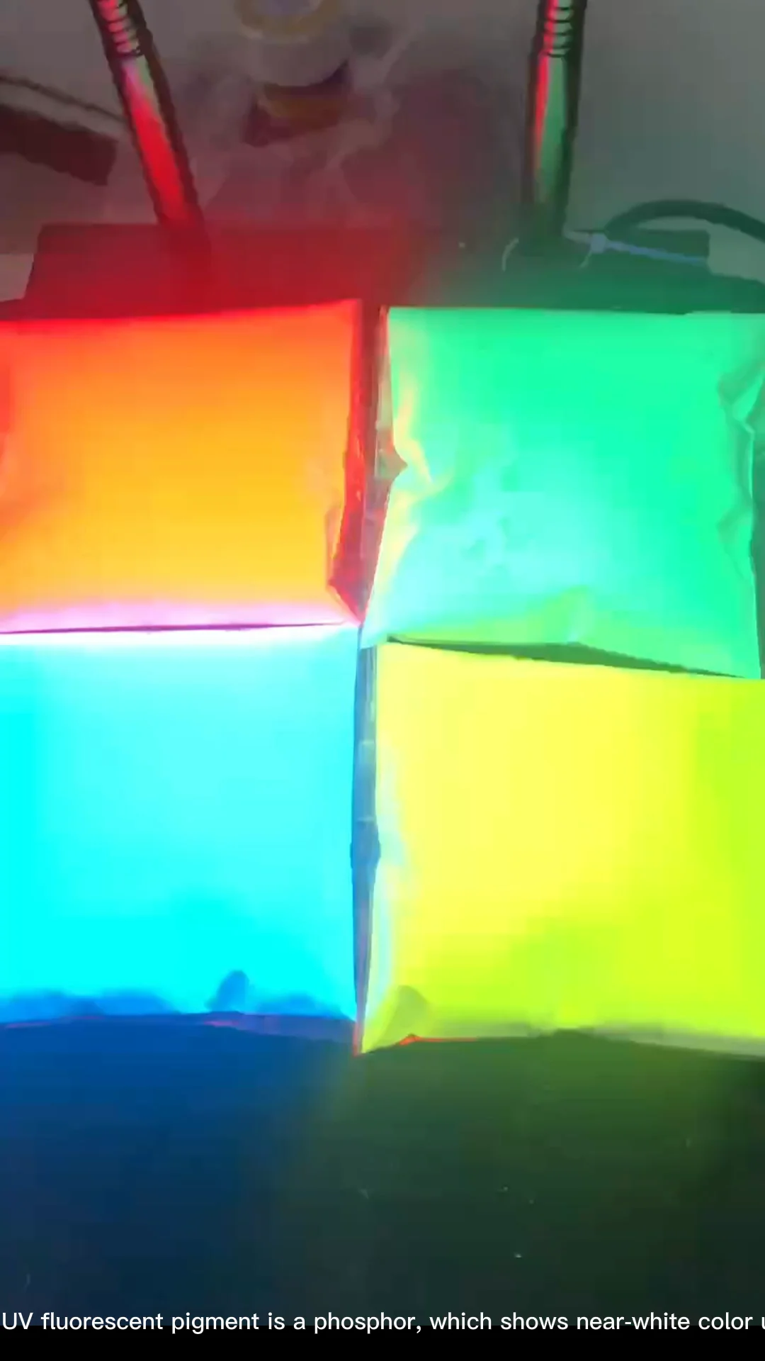 365nm Invisible Uv Fluorescent Pigments Uv Security Pigments Uv ...