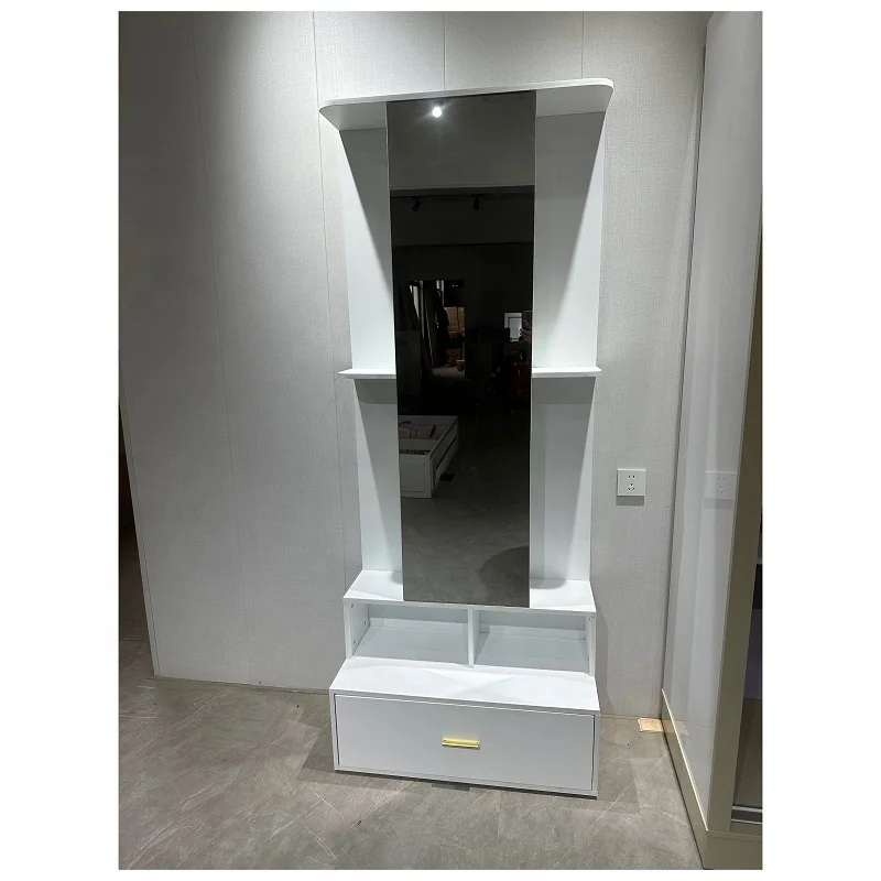Modern Standing Mirror Dressing Table With 1 Drawer & Huge Storage ...