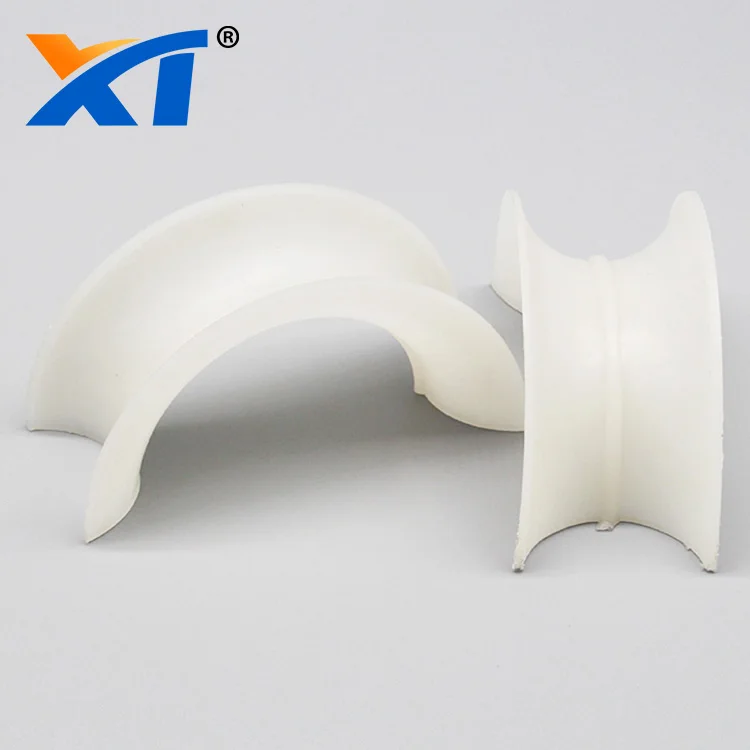 Ceramic Intalox Saddles - Efficient Random Packing Rings