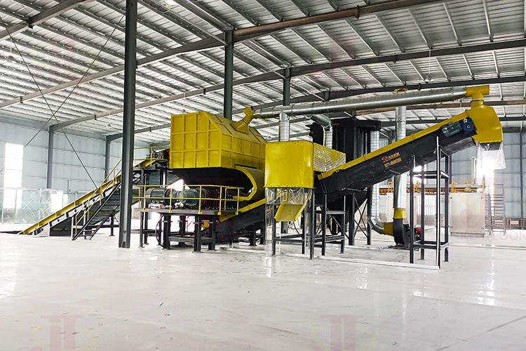 Eco-friendly Wood Recycling Plant - Efficient & Durable