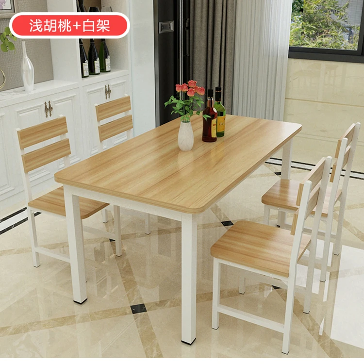 Modern Design 4 Seater Dining Table Set Chairs Dining Room Furniture