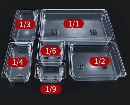 Factory Sale Plastic Restaurant Kitchen Storage Gastronorm Container ...