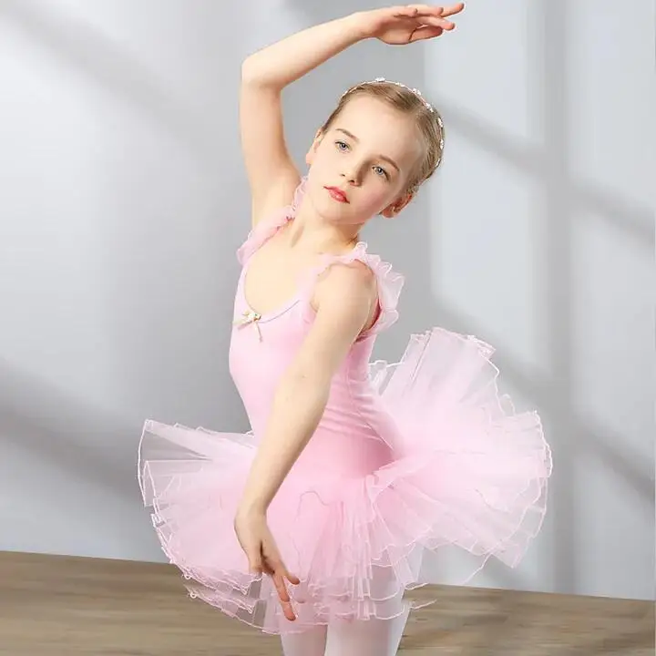 Disfraz De Ballet Clásico Para Niñas,Ropa De Baile Lírico,Tutú De ...