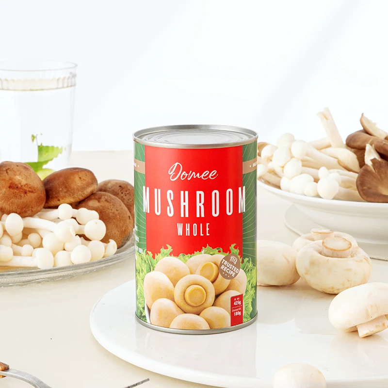 Hot Sale High Quality Delicious Whole Mushroom Can Food 425g Canned ...