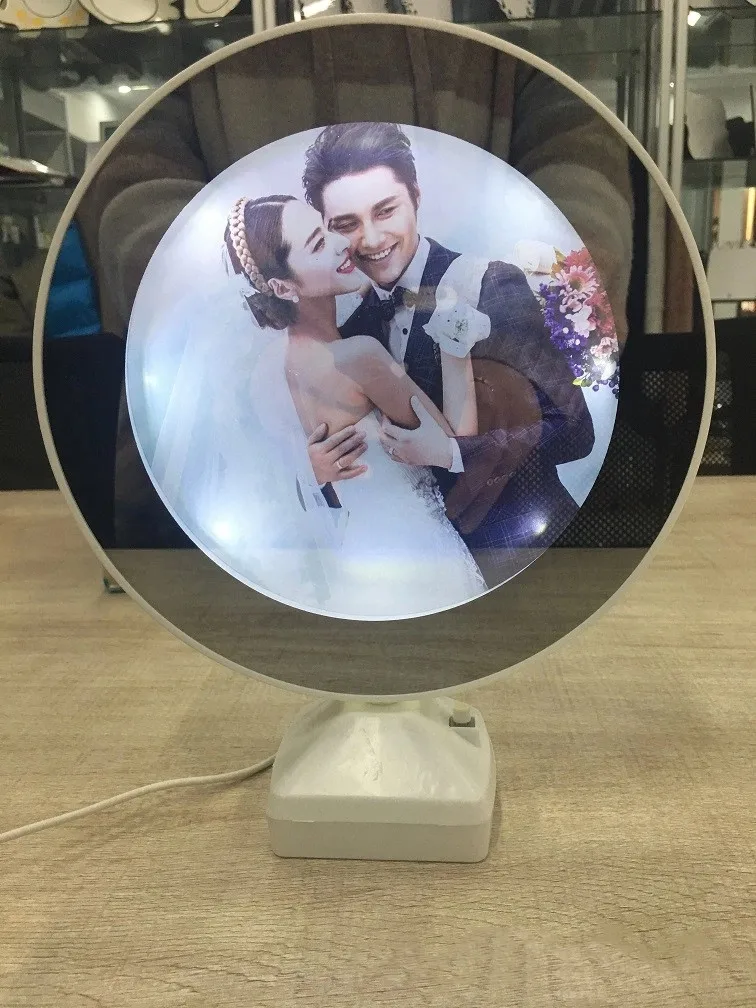 Custom Led Magic Makeup Mirror Photo Frame Sublimation Blank Magic ...