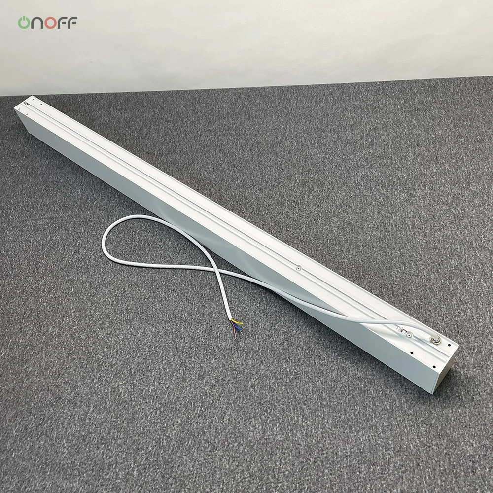 Rectangle Shape LED Linear Light 50mm Width for Supermarket
