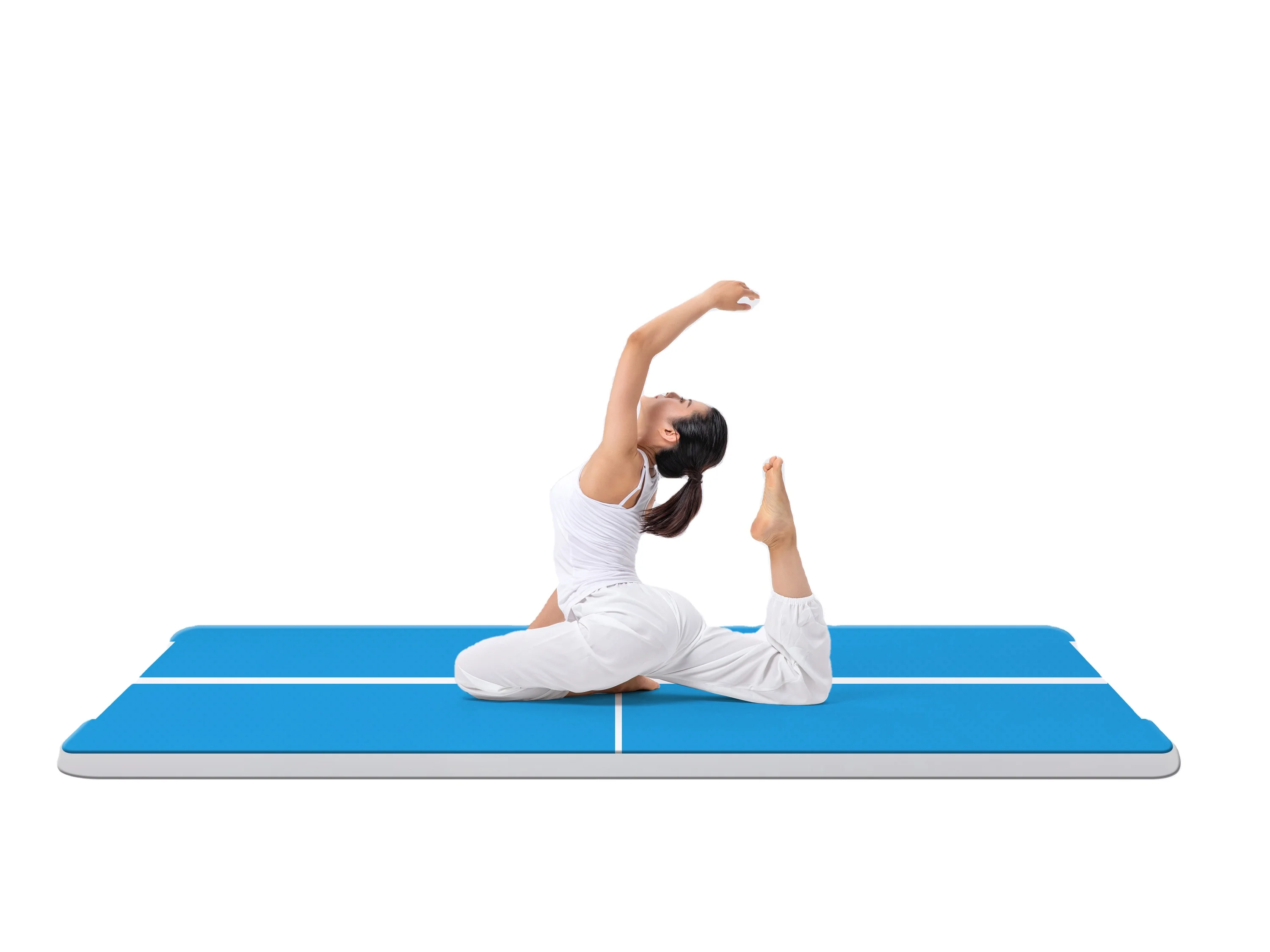 GRS Recycled SIJIATEX PVC Double Wall Fabric Drop Stitch for Yoga Mat ...