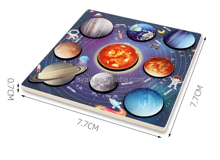 Outer Space Imaginary Sensory Play Toddler Montessori Movable Planet ...