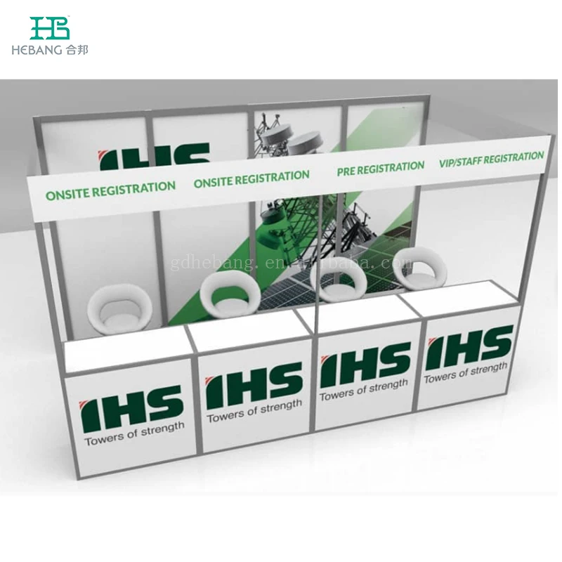 Exhibition Booth Stand With Backdrop Stand For Trade Show And Expo ...