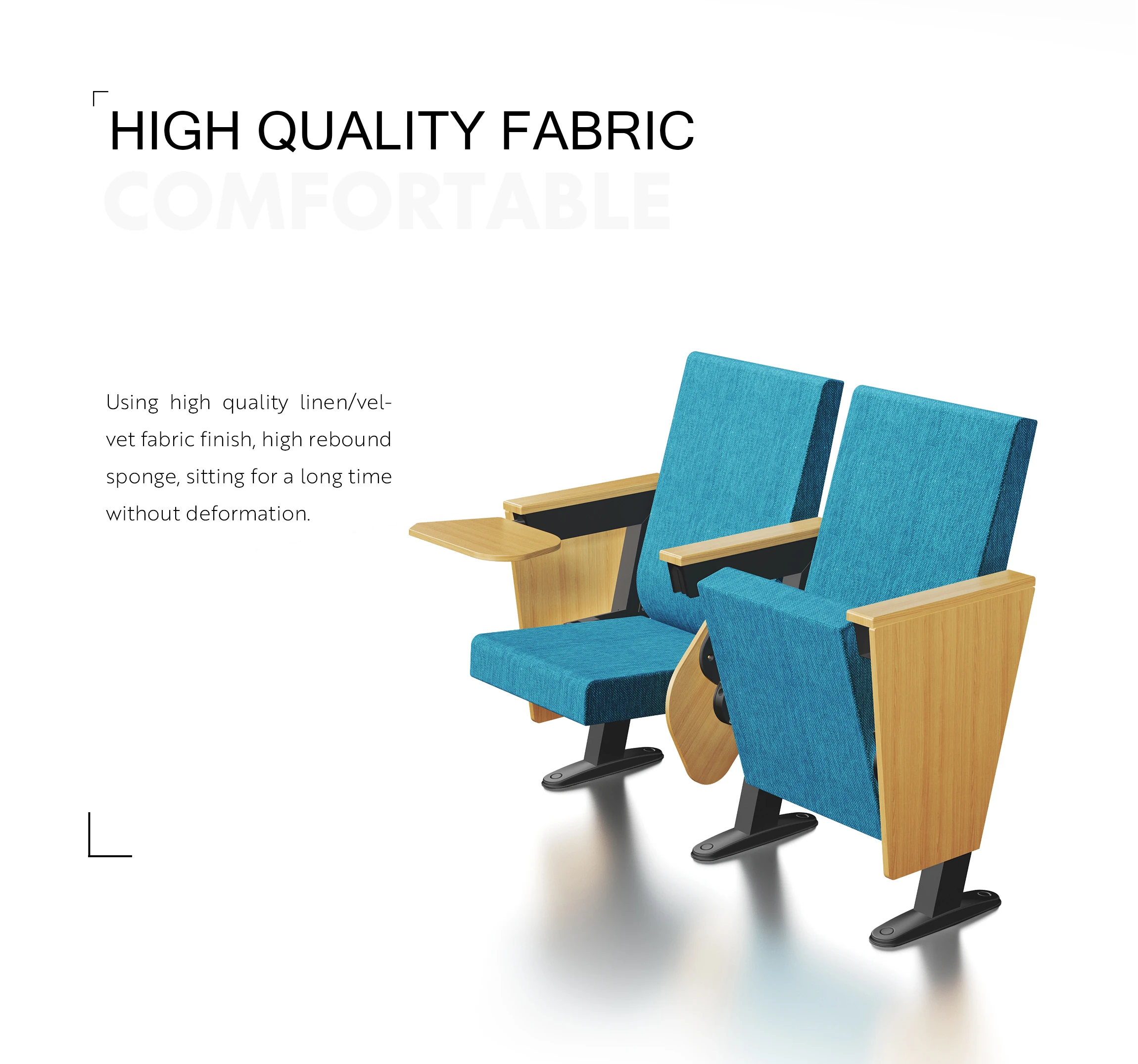 Wholesale Auditorium Chair Furniture for University Lecture Halls