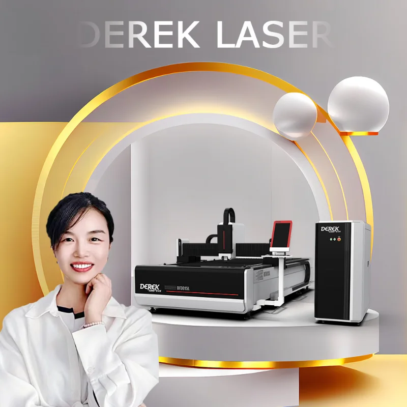 Fiber laser cutting machine pipe cutter DEREK LASER Product Show Stream ...